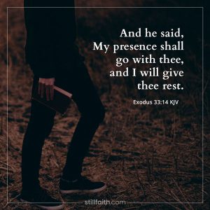 95 Bible Verses about Entering God's Rest (KJV) | StillFaith.com