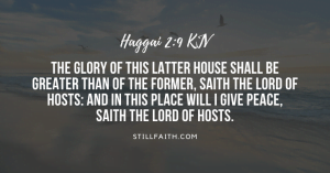 Top 25 Most Popular Bible Verses in Haggai | StillFaith.com