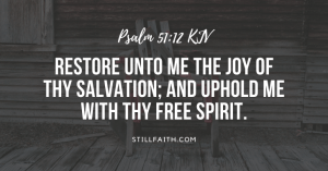 100 Bible Verses about Restoration (KJV) | StillFaith.com