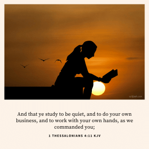 60 Bible Verses about Idle Hands Are the Devil's Playground (KJV ...