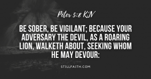 95 Bible Verses about the Devil (KJV) | StillFaith.com