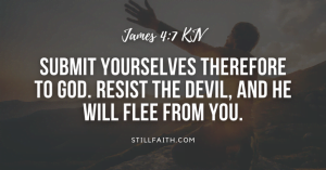 100 Bible Verses about Surrender (KJV) | StillFaith.com