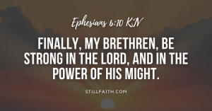 100 Bible Verses about God's Power (KJV) | StillFaith.com